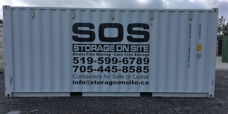 Buying Storage Units, Collingwood, ON | SOS Storage On Site